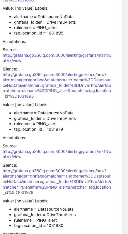 how to handle no data alert alerting grafana labs community forums