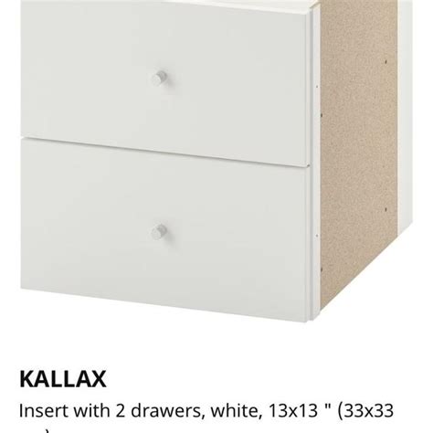 Looking For Ikea Kallax Or Expedit 2 Drawer Insert In Victoria