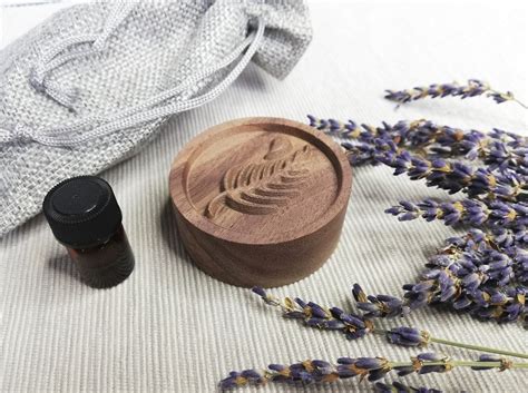 Wooden Aromatherapy Table Diffuser Natural Inhalation