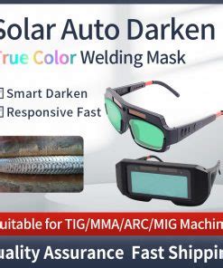 Gafas Para Soldadores Con Oscurecimiento Autom Tico De Protecci N