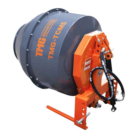 Tmg Tractor Concrete Mixer Pto Shaft Category 1 And 2 Hookup 3 Pto