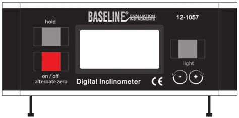 Baseline 12 1057 Digital Inclinometer User Manual