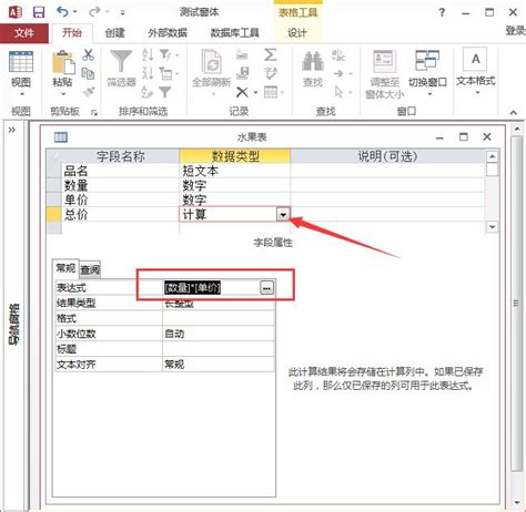 【access计算字段引起的问题】select Into 语句中不允许使用计算列，无法保存 表达式”属性中无有效表达式的计算列【access软件网】