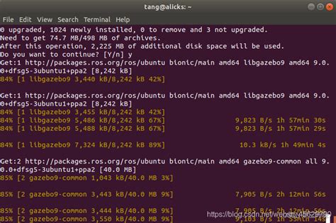 ubuntu18 04安装ros，实现小海龟仿真 ubuntu18 04 anzhuang ros csdn博客