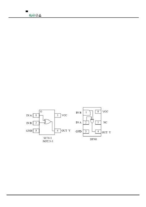 C86J Marking SN74LVC1G86DBVR Datasheet 1 9 Pages UMW Tiny SC70 5 SOT23 5 And DFN6 1 0mm 1