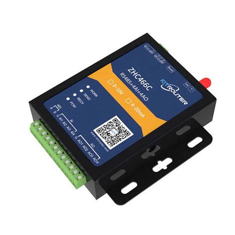 Rs485 Modbus Mqtt Gateway 4 20ma 0 10v 4g Io Controller