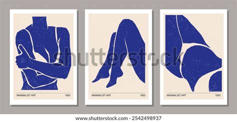 Set Woman Naked Body Paper Cut Stock Vector Royalty Free Shutterstock