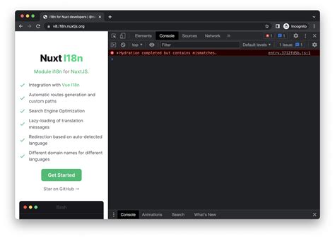V8 Documentation Site Navigation Is Broken · Issue 1631 · Nuxt Modules