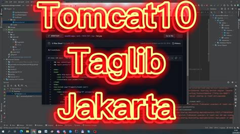 Tomcat10 Taglib Jakarta Youtube