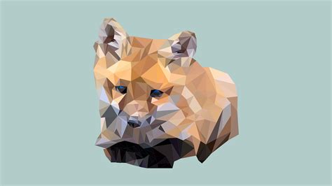 Download Low Poly Illustrator Fox Royalty Free Stock Illustration