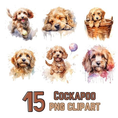 Cockapoo Stencil Etsy Uk
