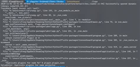 Tensorboard Say Launching Tensorboard But Nothing Show · Issue