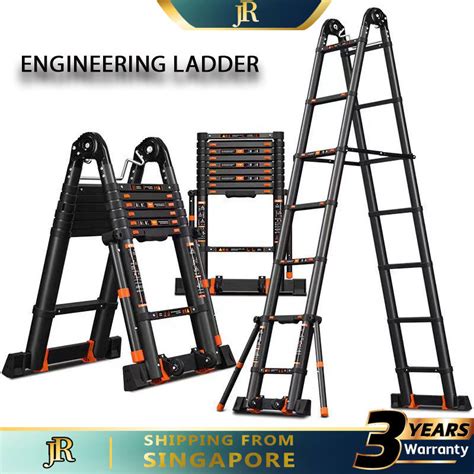 Jr Engineering Ladder Telescopic Ladder Anti Slip Reinforcement Multi