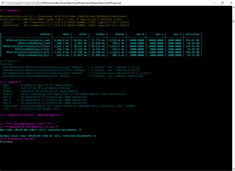 Xpo New Server Mode Components With Lower Memory Consumption And