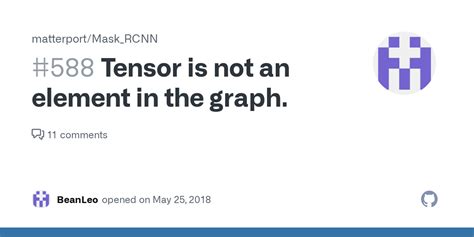 Tensor Is Not An Element In The Graph Issue Matterport Mask Rcnn Github