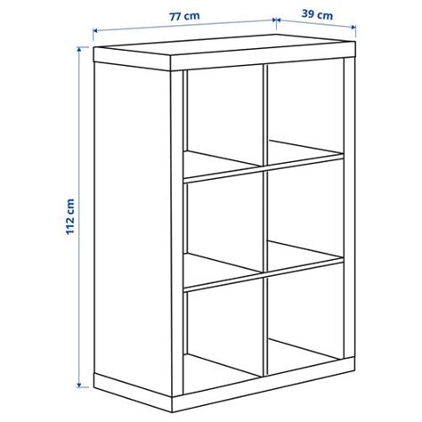 Kallax White 77x112 Cm Open Shelving Unit 90522420 Ikea