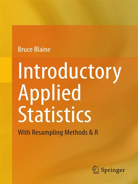 Dokumen Pub Introductory Applied Statistics With Resampling Methods