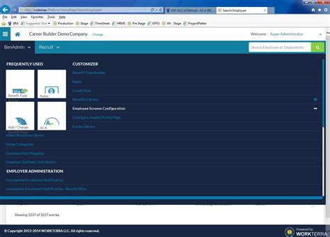 Nf 643 Benadmin Dashboard Ui Distrub On Ie 11 Workterra Jira