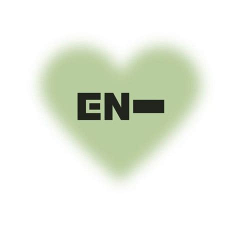 Enhypen Logo Enhypen Logo Green Enhypen Aesthetic Logo I Love Enhypen Round Pfp