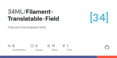 Mostafa Hassan On Linkedin Github 34mlfilament Translatable Field Filament Translatable Field