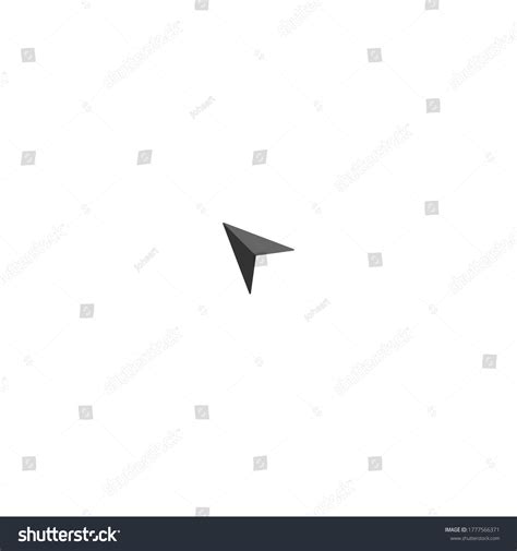 Mouse Cursor Pointer Icon Logo Vector เวกเตอร์สต็อก ปลอดค่าลิขสิทธิ์
