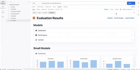 llm model evaluation collection template postman