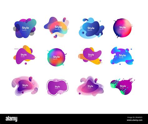 Set Of Abstract Backgrounds Stock Vector Image And Art Alamy