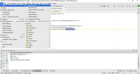 How To Show Text In Android Application Using Android Studio Andropro