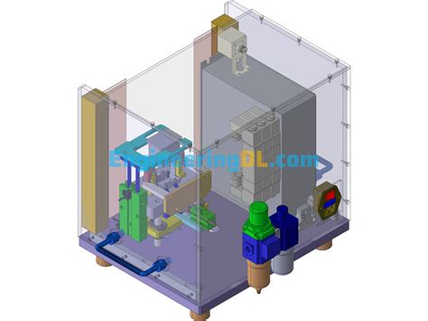 Product Uncasing Jig Solidworks 3d Exported Engineeringdl Free