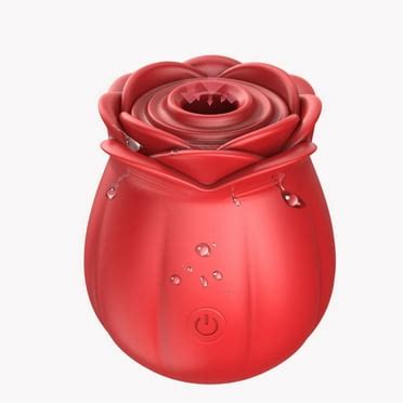 Inya The Rose Rechargeable Suction Vibrator Red