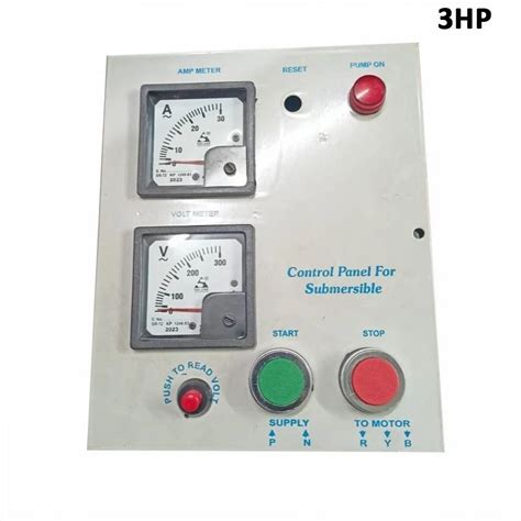 Single Phase 415 V 1 Hp Submersible Water Pump Control Panel At Rs 790