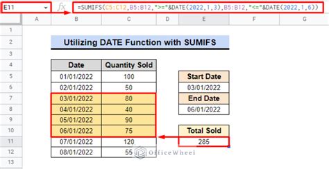 How To SUMIF Between Two Dates In Google Sheets 3 Ways
