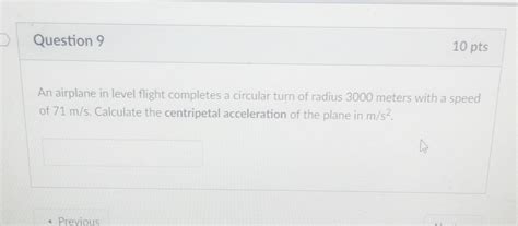Solved Question 7 The Slope Of A Velocity Versus Time Graph