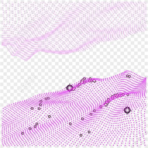 purple particle mesh light effect abstract quantum purple particles