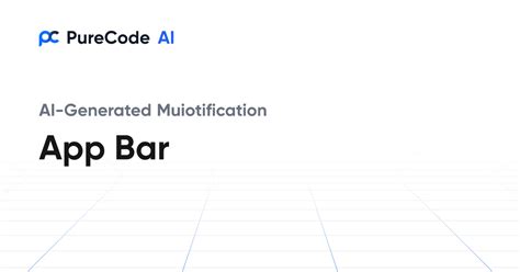 build great muiotification app bar components faster using ai tools