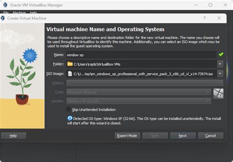 Windows XP ISO Installation On Windows Using VirtualBox