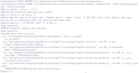 ONNX转paddle新的报错 Issue PaddlePaddle X Paddle GitHub