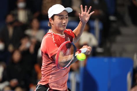 【photo】ジャパンオープンテニス｜世界10位で第1シードのフリッツに逆転勝ち！大金星を挙げた望月慎太郎を特集！ The Digest