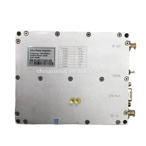High Power Amplifier Module 50w Vhf 134 174mhz Rf Power Amplifier Xinlun Communications