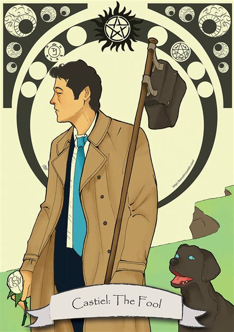 Spn Fanart Castiel By Scribbletalk On Deviantart