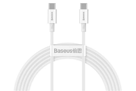 قیمت کابل شارژ باسئوس Type C به Type C مدل Superior با طول 2 متر