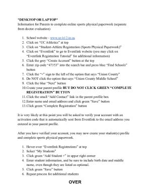 Fillable Online Eventlink Cheat Sheet Fax Email Print PdfFiller