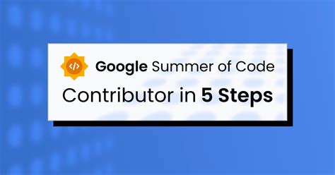 How To Become A GSoC Contributor In Steps