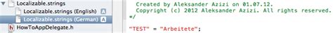 Localization Localizing In Xcode 4 With Localizablestring Stack