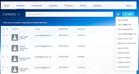 How To Export Contacts From Bitrix And Import Them Into EspoCRM