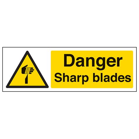 Danger Sharp Blades Landscape Vsafety