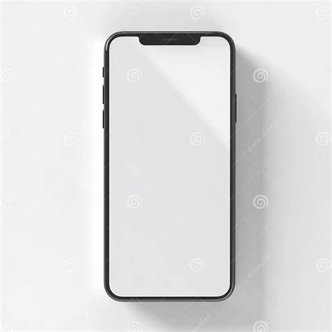 Mobile Phone Mockup Illustration Ai Generative Stock Illustration Illustration Of Mockup