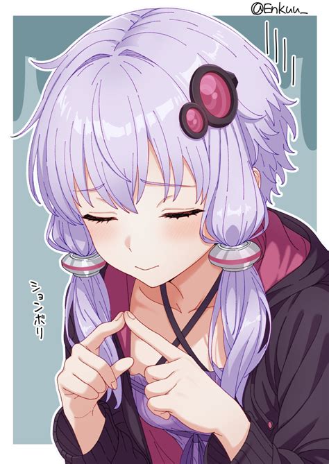Safebooru 1girl Aqua Background Black Jacket Blush Border Closed Eyes