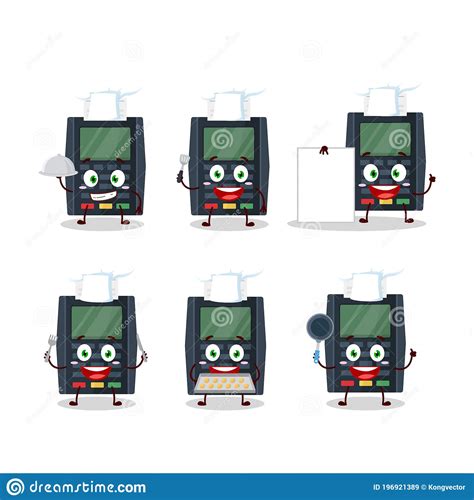 Cartoon Man With Terminal Stock Image 31059739