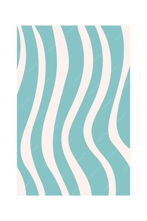 Premium Vector Waves Rectangle Pattern